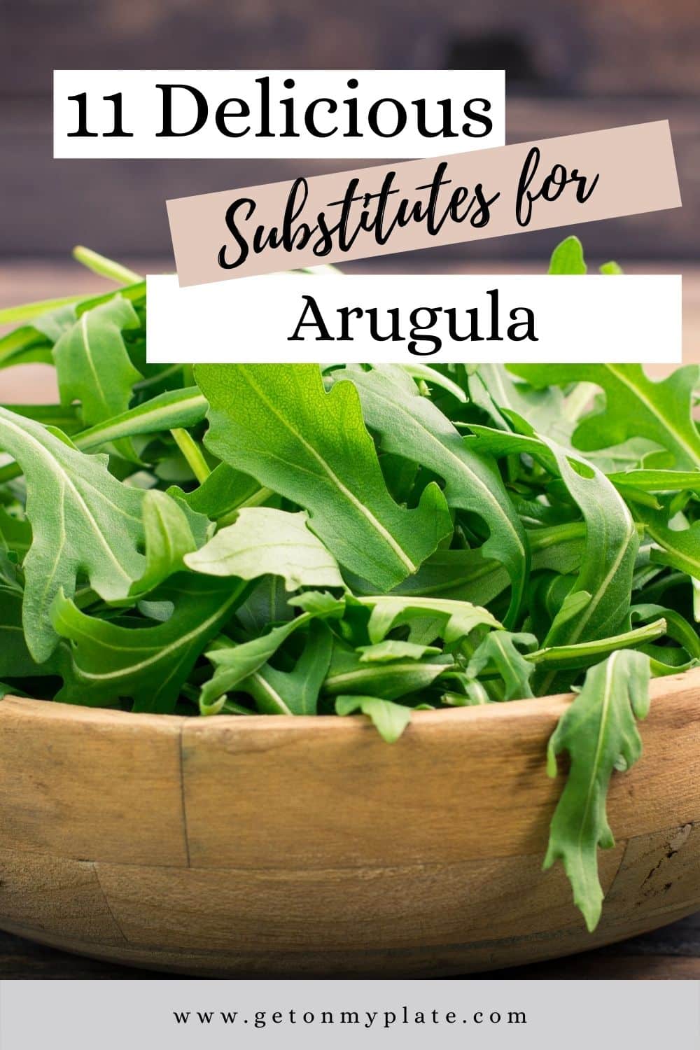 11 Delicious Substitutes for Arugula - Get On My Plate