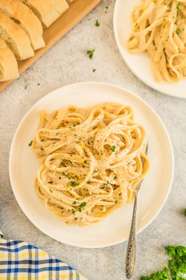 Cheesy Baked Bechamel Pasta | Get On My Plate