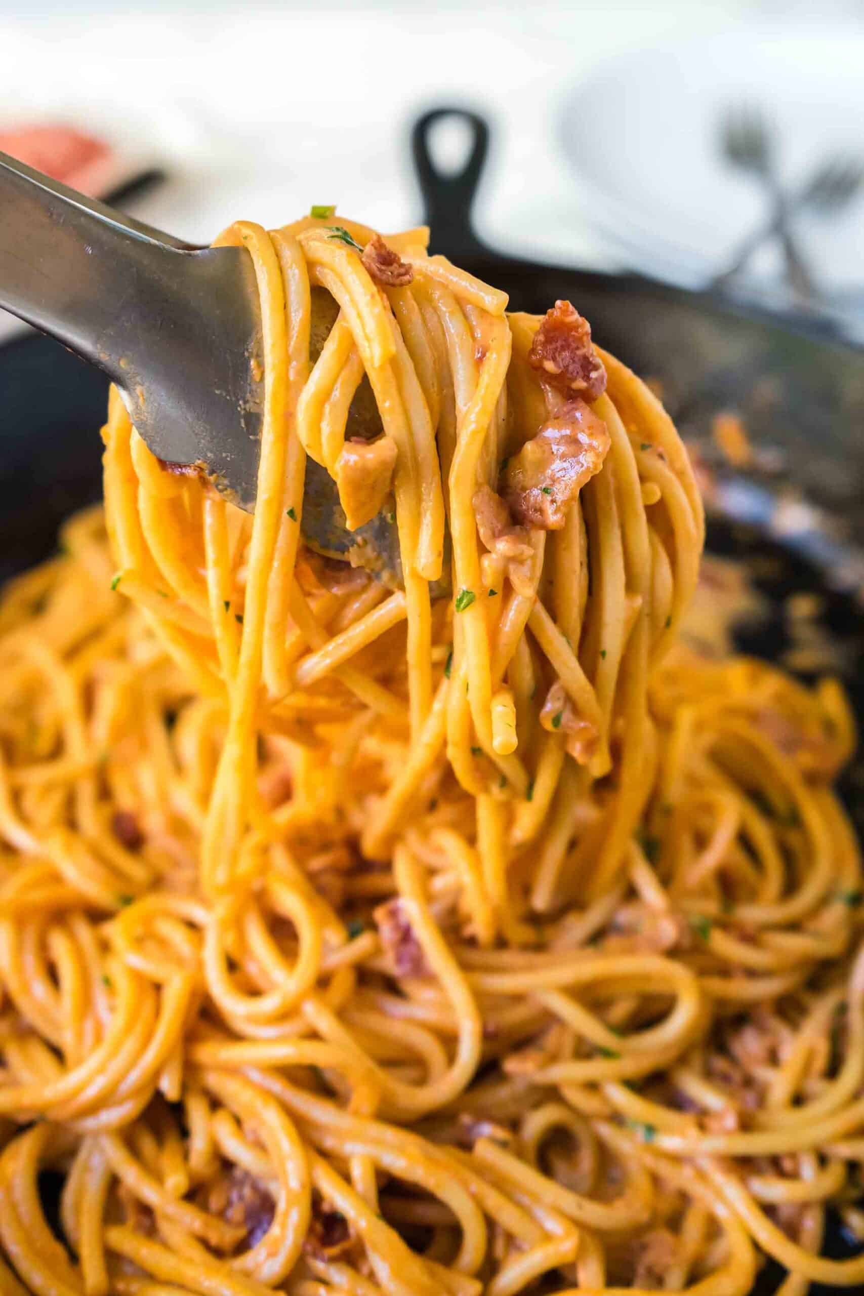 Chicken Spaghetti with Rotel and Velveeta | Get On My Plate