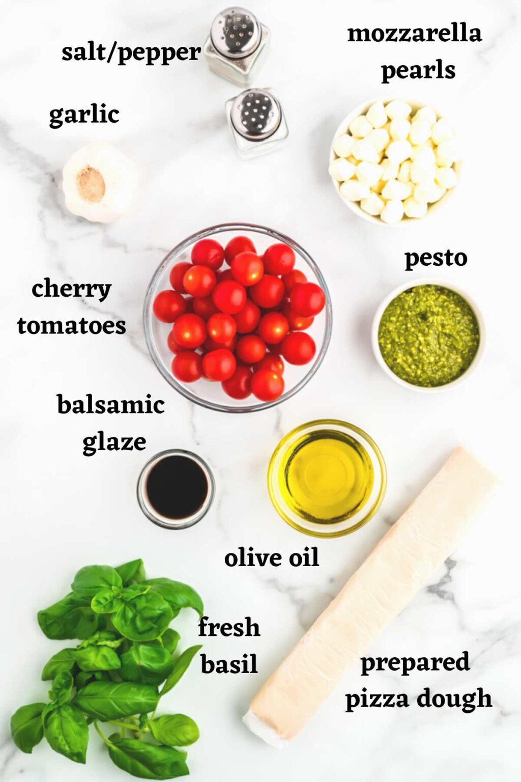 Easy Bruschetta Pizza Recipe | Get On My Plate