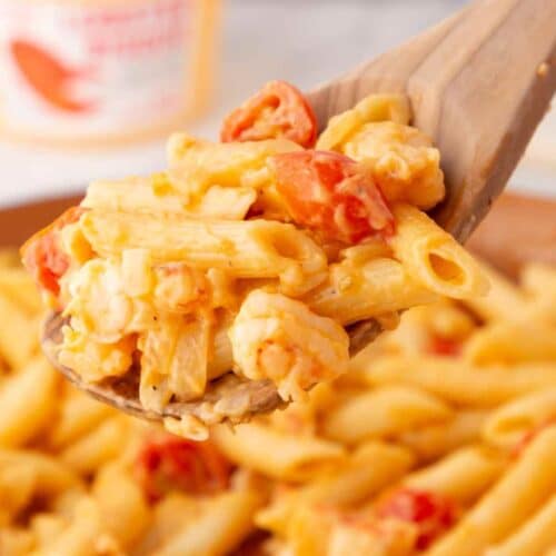 Trader Joe's Lobster Bisque Pasta Recipe {viral!} | Get On My Plate