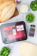 Trader Joe's Shaved Beef Philly Cheesesteak | Get On My Plate