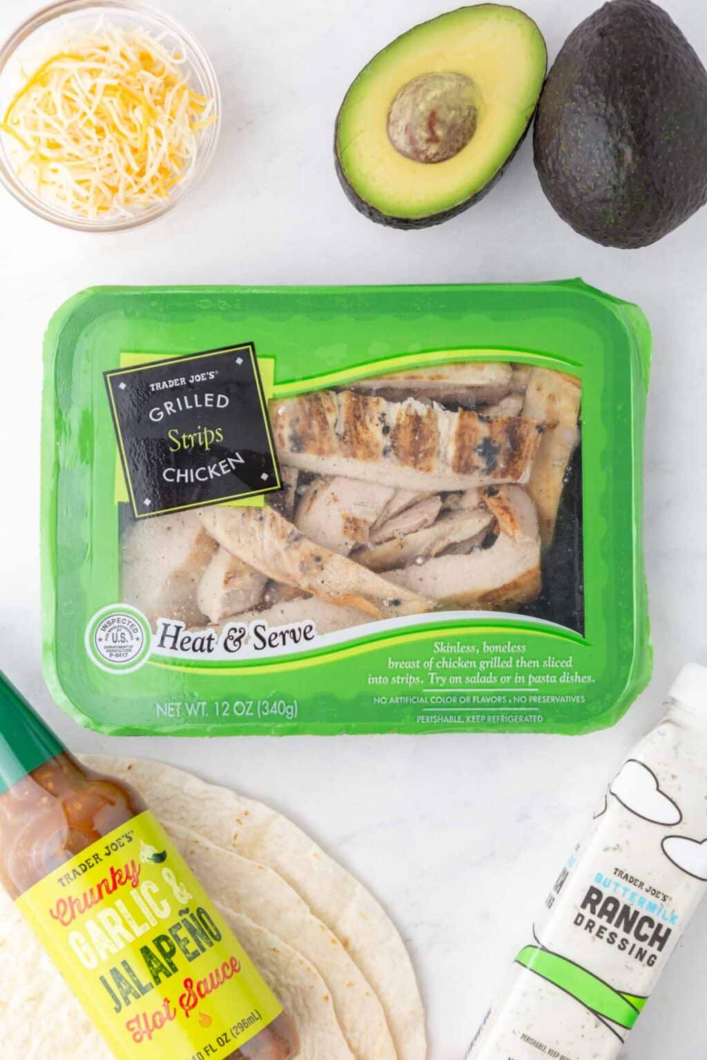 Trader Joe's Chicken Ranch Wrap | Get On My Plate