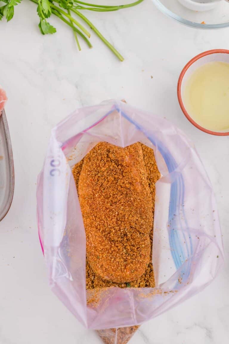 Shake and Bake Pork Chops {Homemade} | Get On My Plate